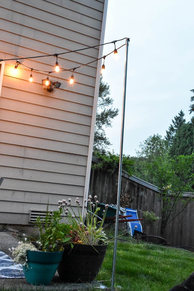 Patio String Light Pole Ideas Patio Ideas Patio String Light Pole Ideas Patio Ideas
