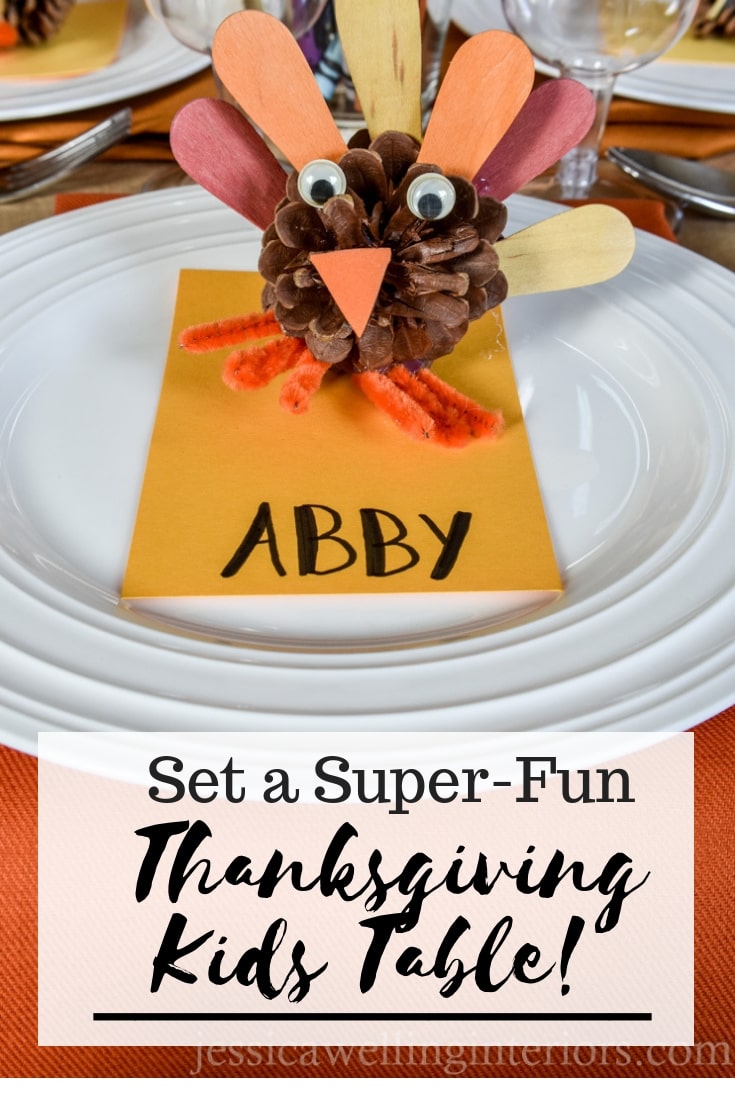 Set a Super-Fun Thanksgiving Kids Table! - Jessica Welling Interiors