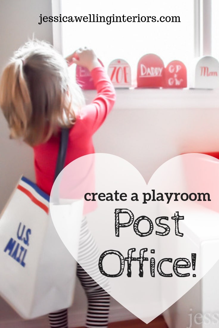 Set up a Play Post Office! - Jessica Welling Interiors