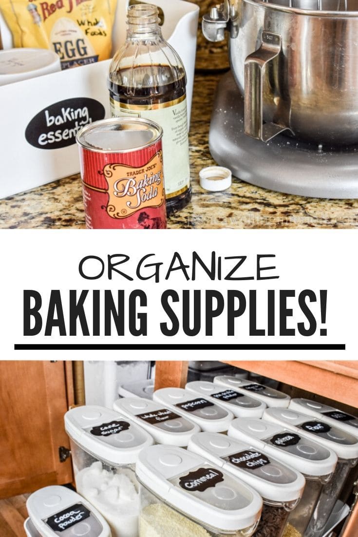 How to Organize Baking Supplies - Jessica Welling Interiors