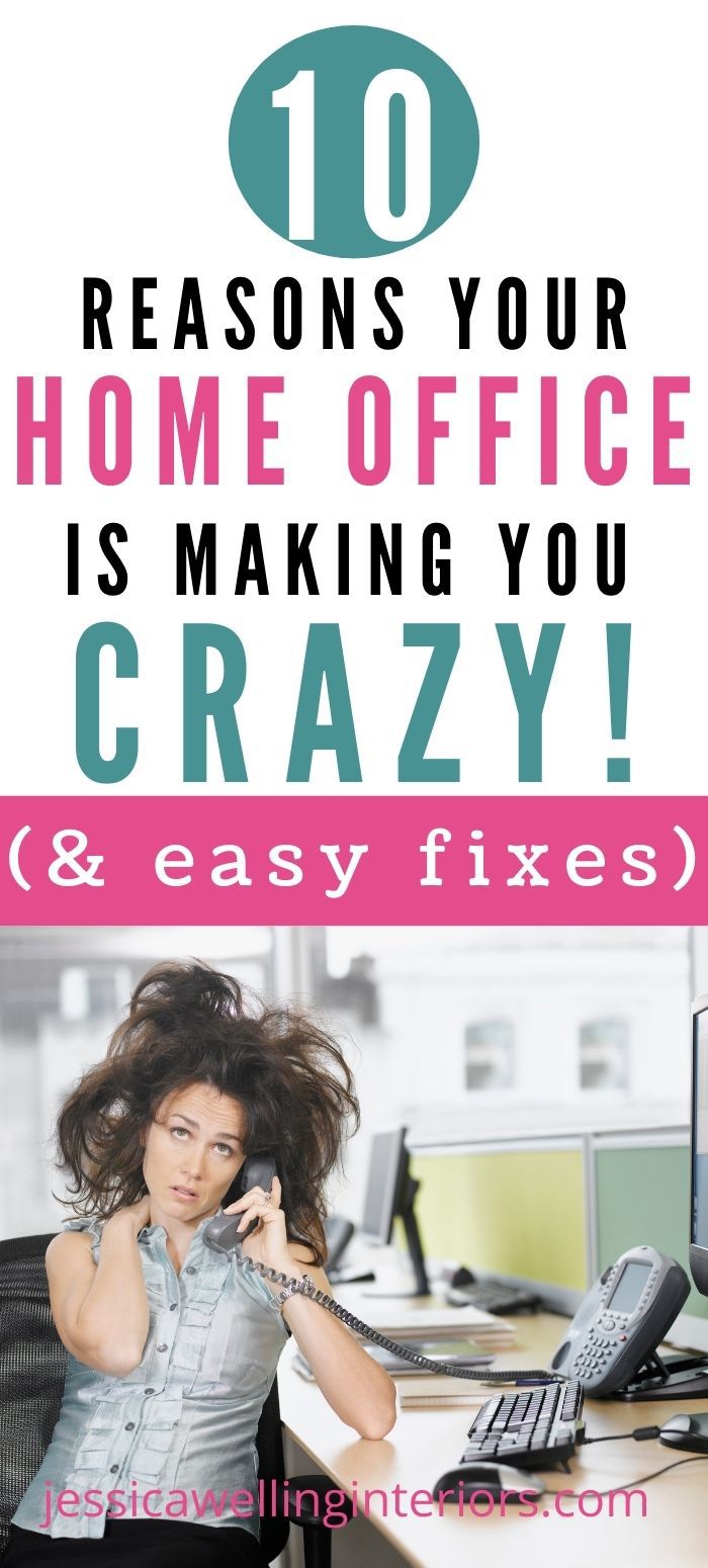 10 Home Office Design Mistakes to Avoid! - Jessica Welling Interiors