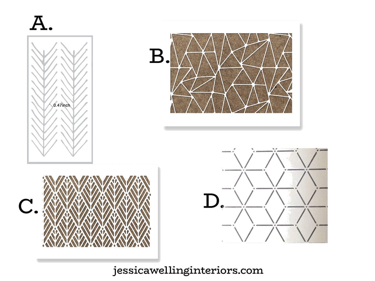 25 Stunning Modern Wall Stencils (2025) - Jessica Welling Interiors