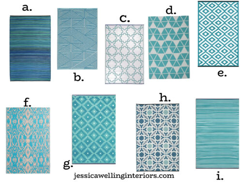 Complete Guide To Plastic Outdoor Rugs - Jessica Welling Interiors