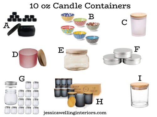 The Best Candle Jars & Tins & Where to Get Them - Jessica Welling Interiors