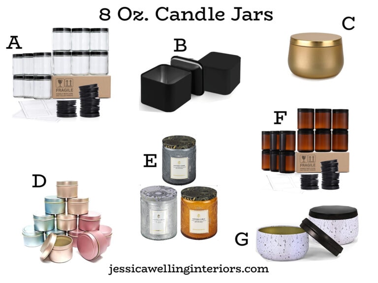 The Best Candle Jars & Tins & Where to Get Them - Jessica Welling Interiors