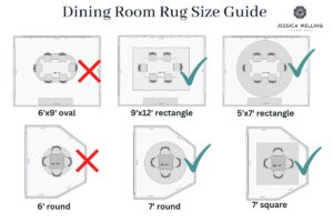 Standard Rug Sizes: The Right Sized Rug for Every Room - Jessica ...