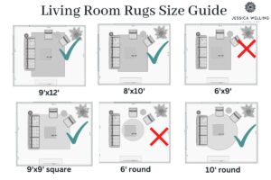 Standard Rug Sizes: The Right Sized Rug for Every Room - Jessica ...