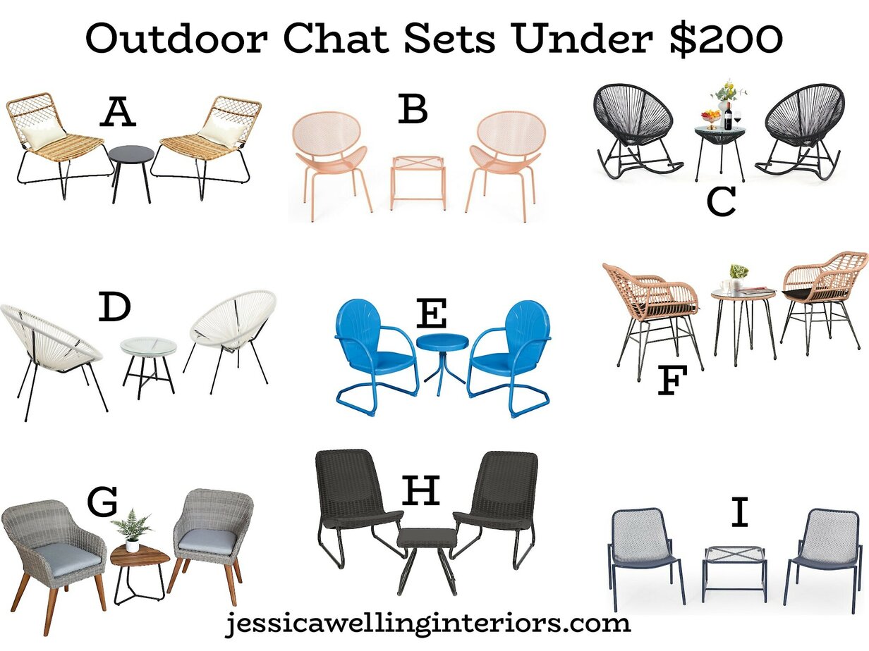 The Best Patio Chat Sets for Every Budget (2025) - Jessica Welling ...