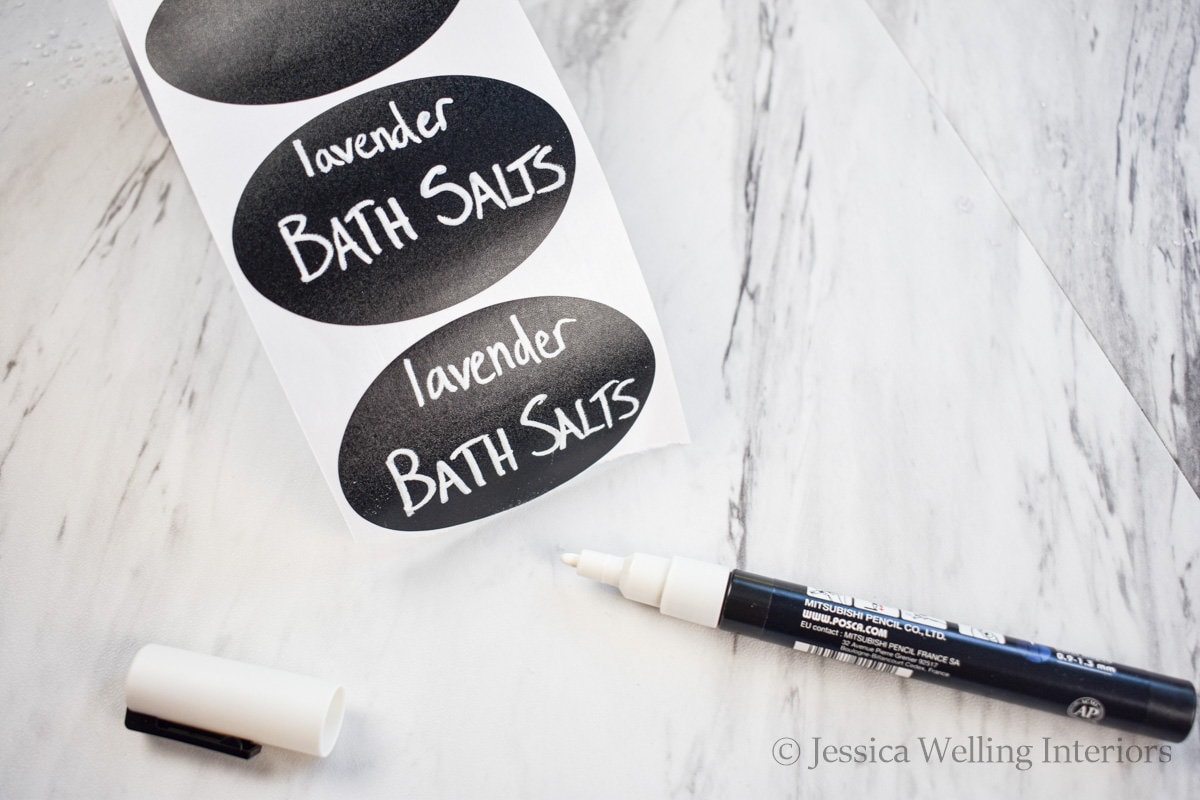 How to Make Bath Salts - Jessica Welling Interiors