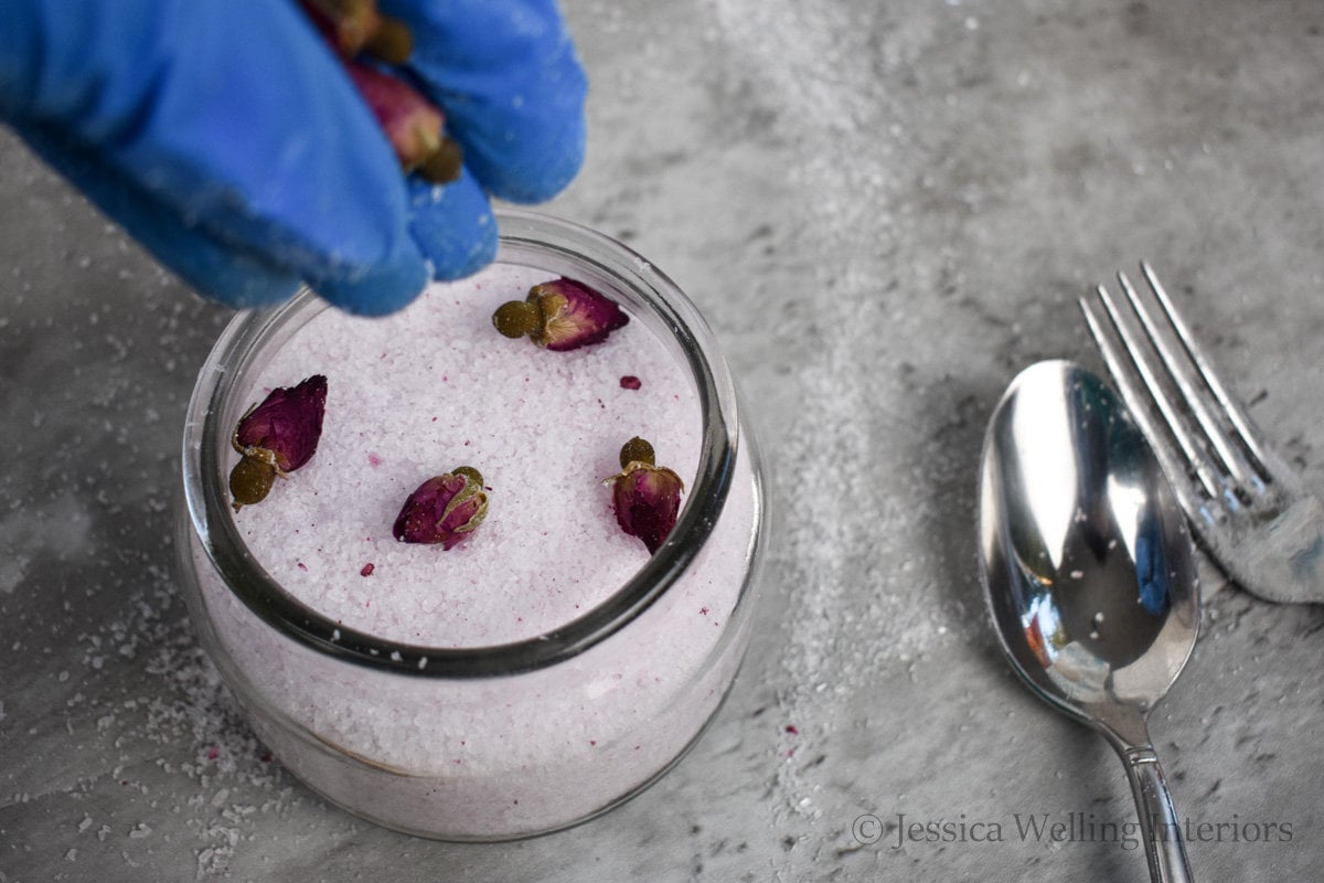 Rose Scented Bath Salts - Jessica Welling Interiors