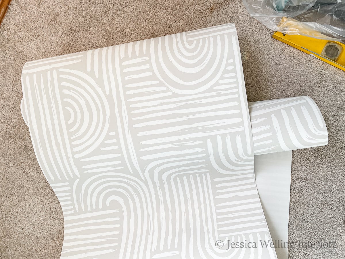 How to Apply Pre-Pasted Wallpaper - Jessica Welling Interiors