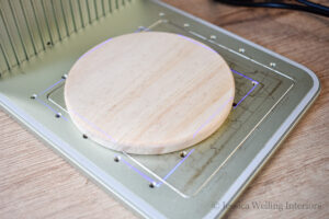 Engraved Wood Coasters with xTool F1 - Jessica Welling Interiors