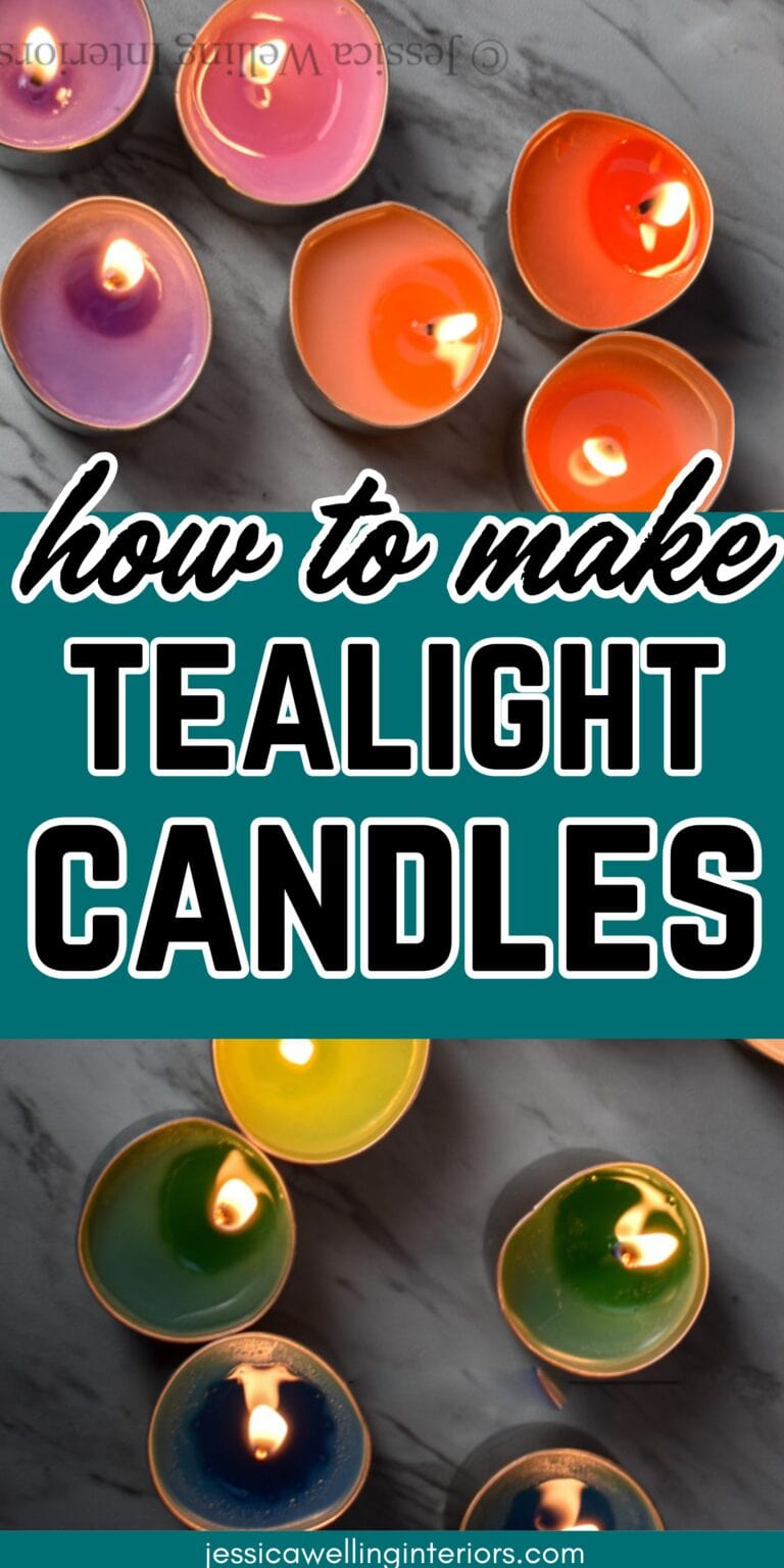 How to Make Scented Tealight Candles - Jessica Welling Interiors