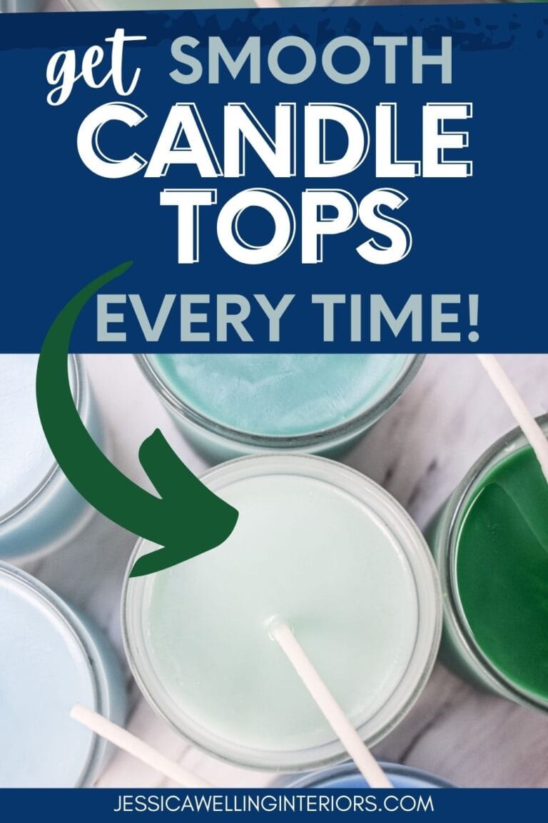 No More Ugly Candle Tops! - Jessica Welling Interiors