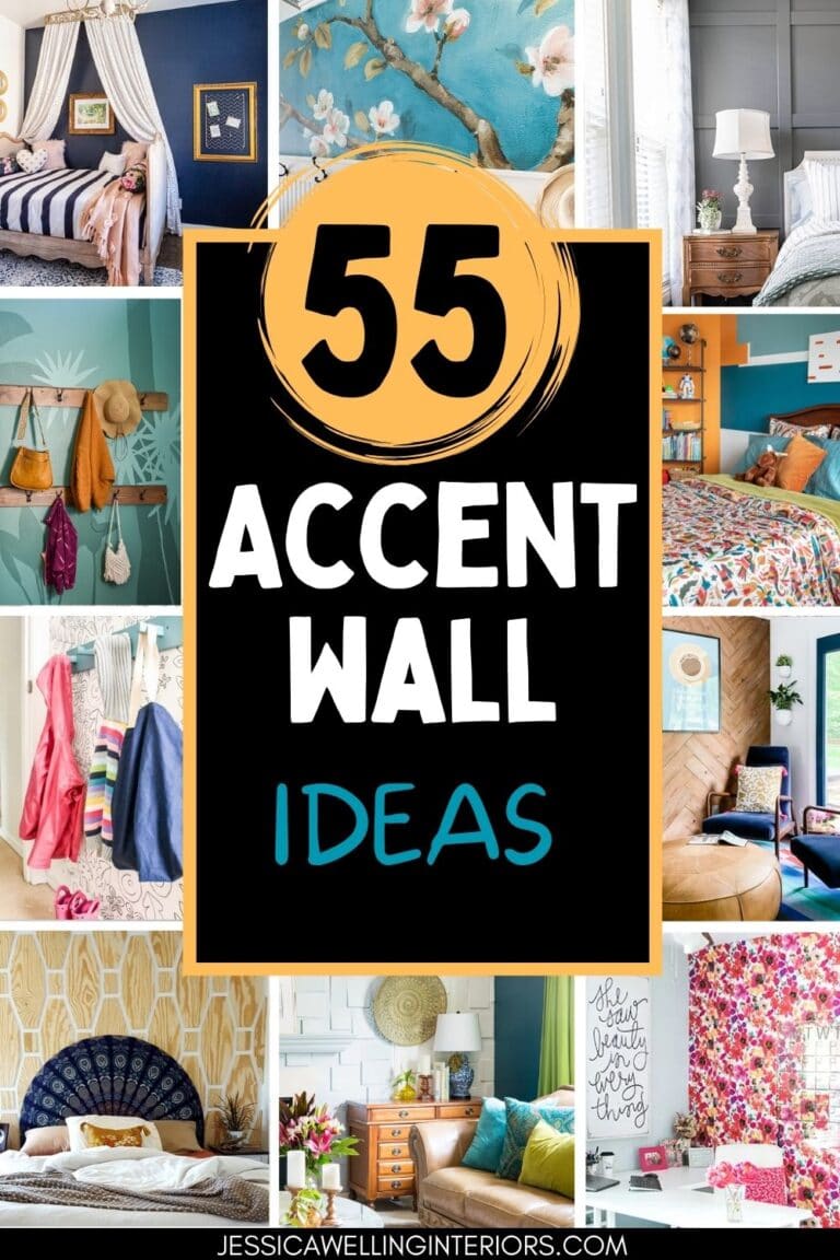 55 Modern Accent Wall Ideas To Freshen Up Your Space! - Jessica Welling ...